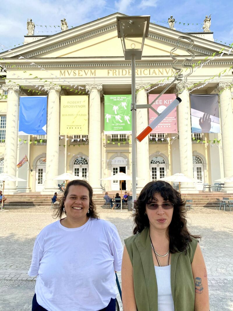 Júlia Cavazzini und Dea Tcholokava: Zwei neue Goethe-Fellows im documenta archiv | documenta