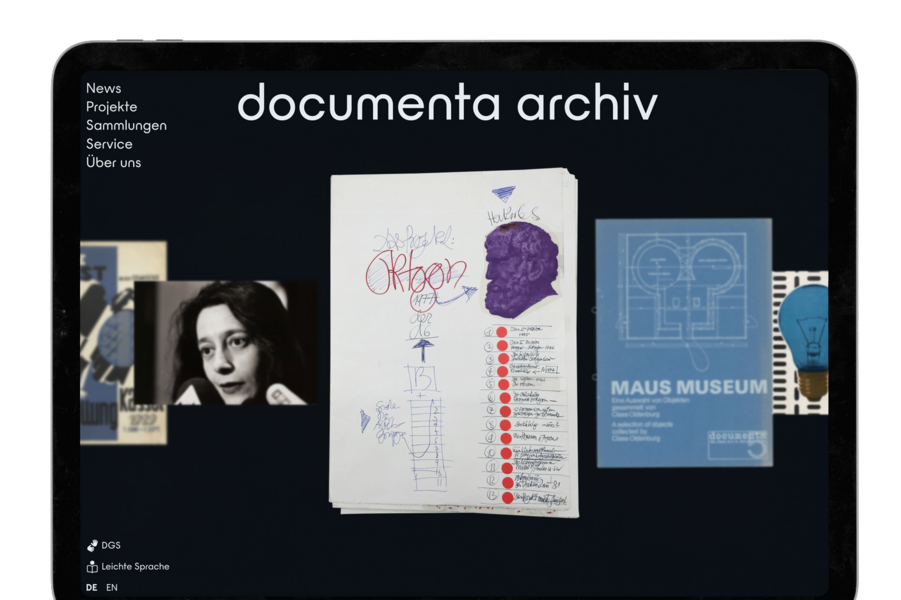 The documenta archiv presents a new website | documenta